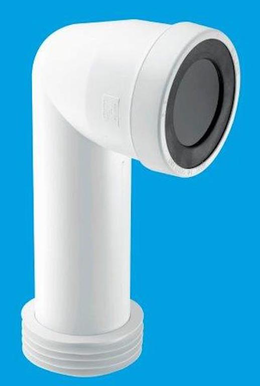 Mcalpine Extended 90º Bent Pan Connector - Active Plumbing Supplies